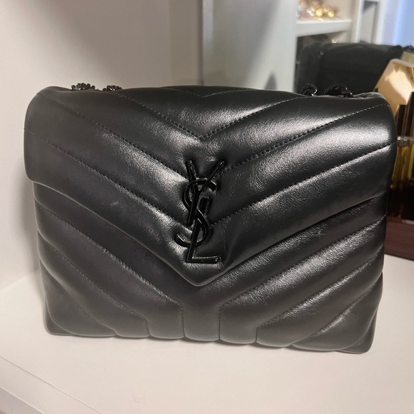 Yves Saint Laurent | Bags | Ysl Small Loulou Bag W Black Hardware Still ...